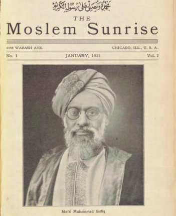 A Glimpse Into the Life of the Founder of the Muslim Sunrise, Mufti ...
